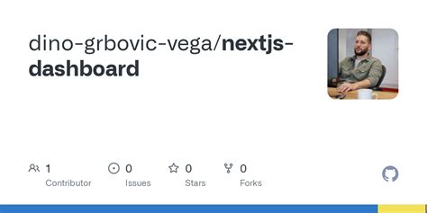 Github Dino Grbovic Vega Nextjs Dashboard