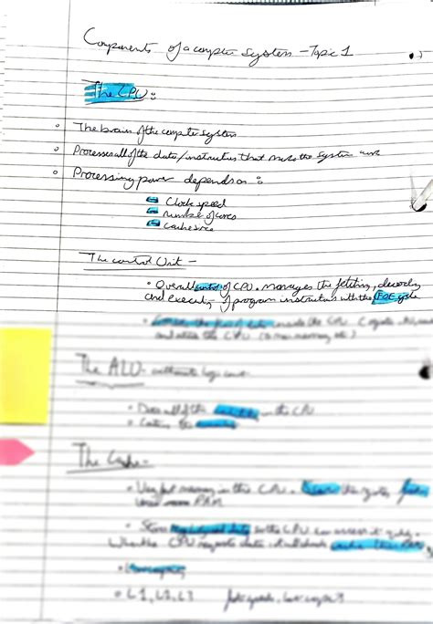 SOLUTION Components Of The CPU Component 1 Computing GCSE Studypool