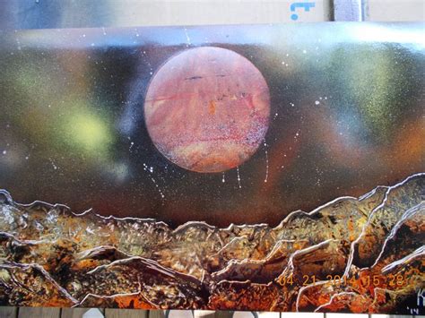 Spray Paint Space Art Spray Paint Art Space Art Art Painting