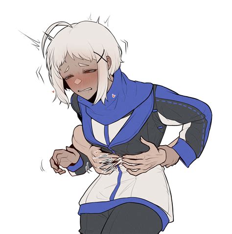 Rule 34 Ahoge Aya Limbus Company Blush Blush Lines Blushing Drooling Limbus Company Misg1111