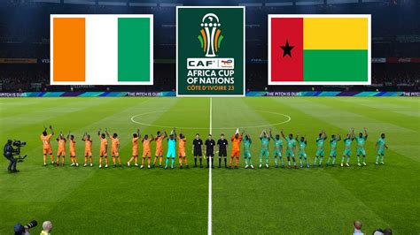 Ivory Coast Vs Guinea Bissau Africa Cup Of Nations 2023 13 January 2024 Gameplay YouTube
