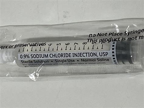 New Bd Lot Of 200 0 9 Sodium Chloride Injection Usp 306547 Exp 2025 03