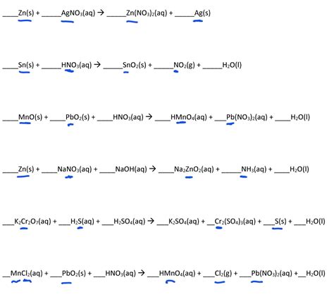 Solved Find The Oxidation States Of The Underlined Elements