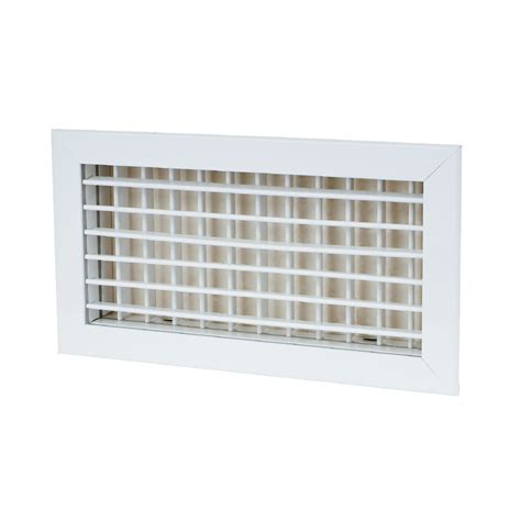 Double Single Deflection Air Grille Grille Aluminium Air Diffuser Air