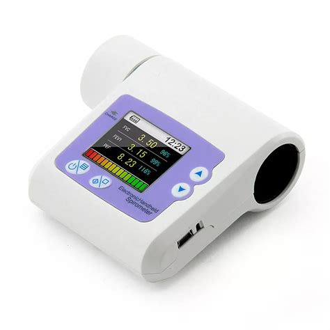 Medical Cheap Price Electronic Handheld Spirometer Simple Spirometry
