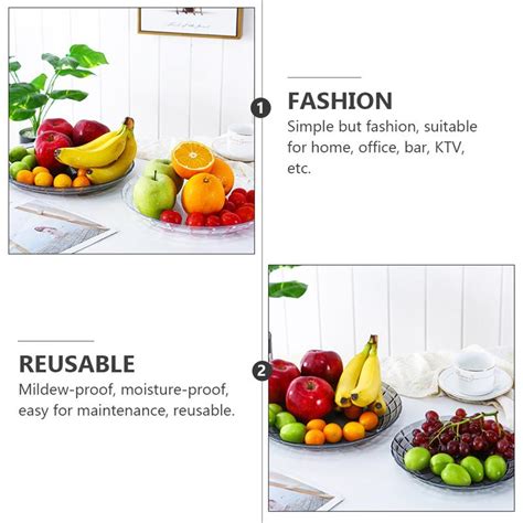 4pcs Multifunction European Style Fruit Plates Pla Grandado