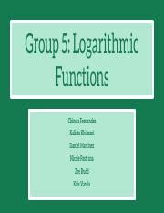 Understanding Logarithmic Functions: Basics and Applications | Course Hero
