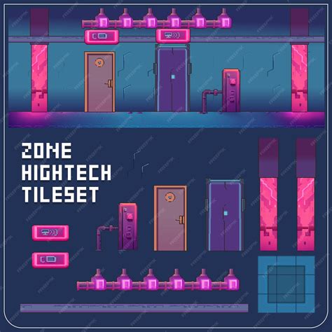 Premium Vector Pixel Art Background Ready To Use In Retro Game