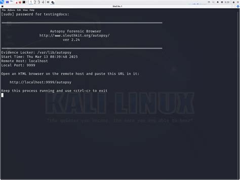Kali Linux Forensic Tools Testingdocs