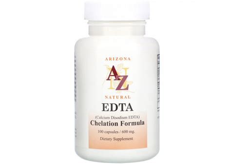 Arizona Natural ЭДТА 600 мг 100 капсул купить в Москве | Цена 1 581.00р ...