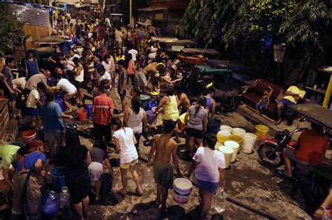 Millions Hit In Manilas Worst Water Shortage News Emirates247