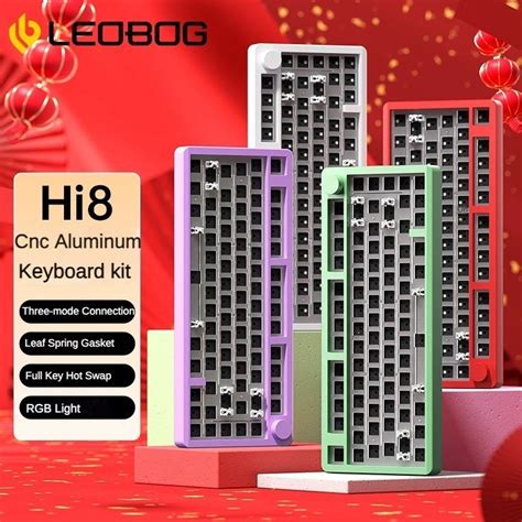 Ready Stock Leobog Hi8 Hi8se Three Mode Bluetooth 2 4g Wireless Rgb