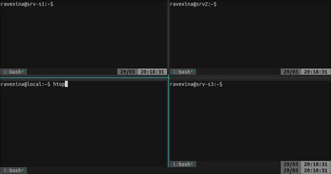Can I Have Two Sessions Of Tmux In Separate Panels Ask Ubuntu