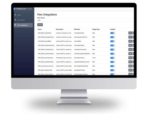 Low Code Integration Engine For Erp Systems Novacura