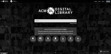 Acm Digital Library 新平台將於 202011 正式發布 Igroup Taiwan