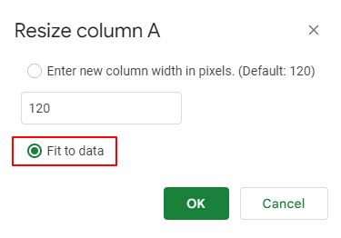 How To Autofit Column Width In Google Sheets Easy Method