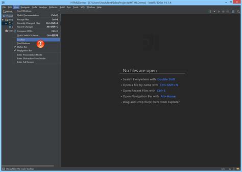 Intellij Idea 界面介绍 Intellij Idea 使用教程 Udn开源文档
