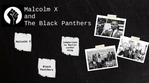 Malcolm X And Black Panthers By Clara Pin On Prezi