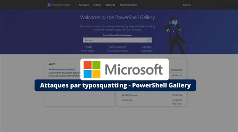 La PowerShell Gallery Trop Souple Face Aux Attaques Par Typosquatting