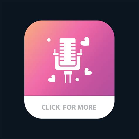 Talking Love Married Wedding Mobile App Button Android And Ios Glyph Version 13290231 Vector Art