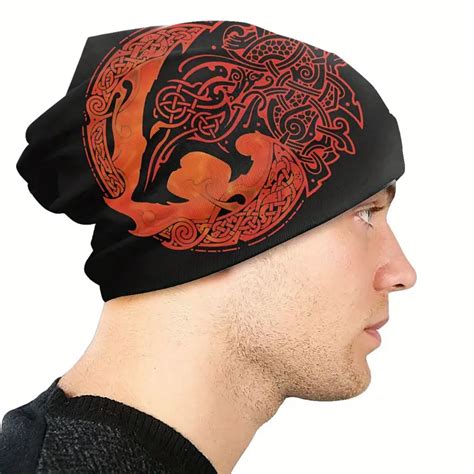 1pc Wolf Lokis Son Viking Style Windproof Hip Hop Hats Outdoor Hiking
