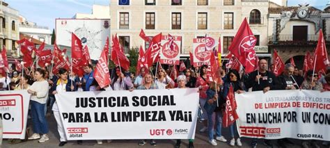 CCOO y UGT instan mediación previa a huelga en la Limpieza de Edificios