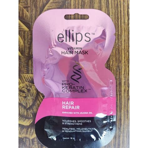 Jual Ellips Vitamin Rambut Ellips Vitamin Rambut Hair Mask Pro Keratin Shopee Indonesia