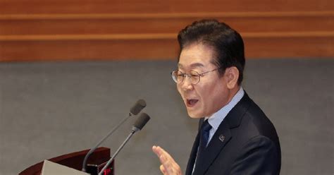 與 교섭단체 대표연설이재명 말 달라지는 것 지적할 듯