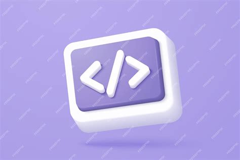 Premium Vector 3d Web Development Icon With Bubble Speech Concept