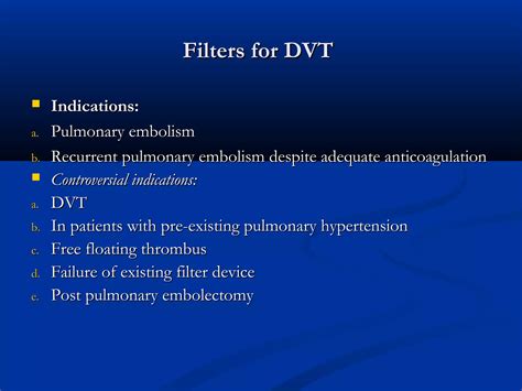 Seminar On Deep Venous Thrombosis Ppt