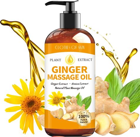 Ownest 3 Pack Ginger Massage Oil100 Pure Natural