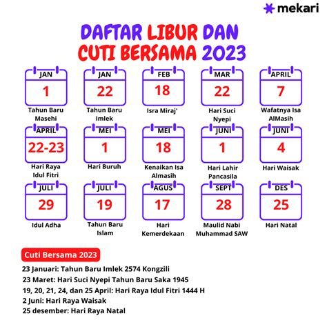 Daftar Cuti Dan Hari Libur Bersama 2024 Bakal Ada 27 Hari Libur