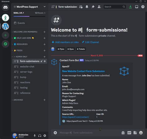 Add On For Discord And Gravity Forms Wordpress Plugin