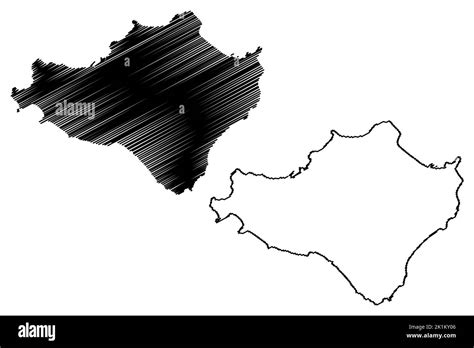 Teshima Island Japan East Asia Japanese Archipelago Map Vector