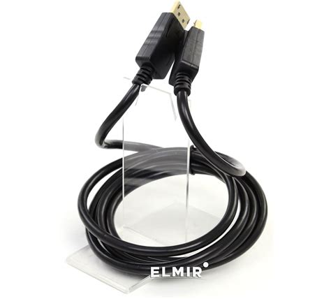Кабель Displayport Atcom 1 8 м Black 16121 купить Elmir цена отзывы характеристики