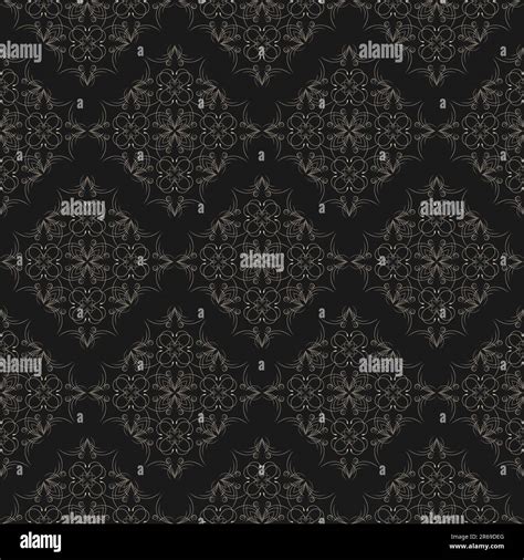 Illustration Of Modern Seamless Geometrical Composition Vector Stock