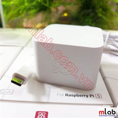 Nguồn Chính Hãng 27w Usb Type C Dành Cho Raspberry Pi 5