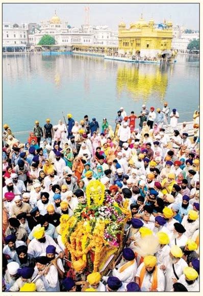 Nagar Kirtan Held At Amritsar On The Occasion Of Parkash Gurpurb Of