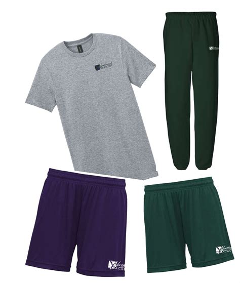 Pe Uniform Attire Tagged Pe Northwood School Store
