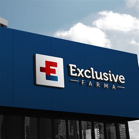 Exclusive Farma Criação de Logo Para Saúde Nutrição