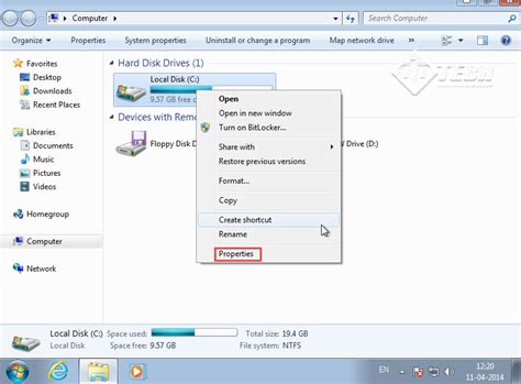 Supporting Windows 7 Disk Quotas For A User Business Solutions