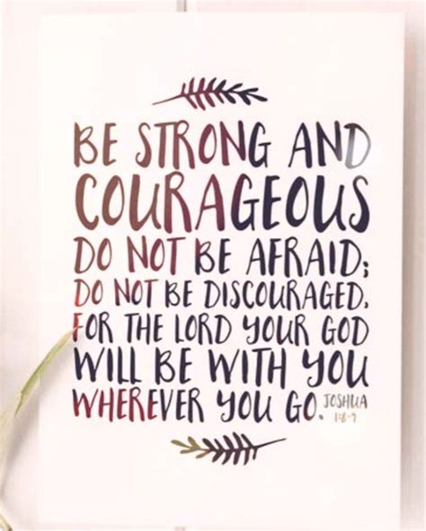 Joshua 1 8 9 Be Strong And Courageous Joshua 1 Follow Jesus
