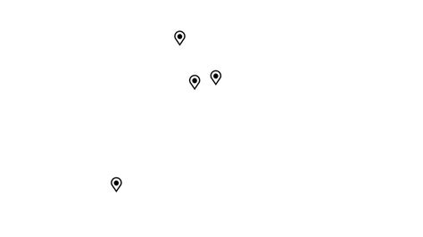 Map And Locator Pin Icons