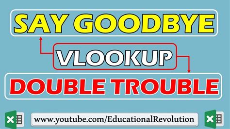 Vlookup Failed Double Trouble Expert Secret Revealed Youtube