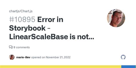 Error In Storybook Linearscalebase Is Not Defined · Issue 10895