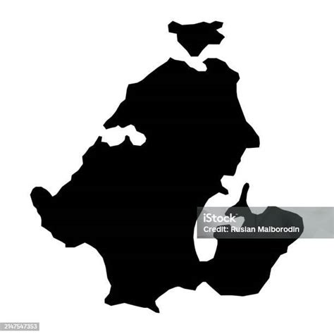 Skive 지방 자치 단체지도 덴마크의 행정 구역 벡터 일러스트 레이 션입니다 검은색에 대한 스톡 벡터 아트 및 기타 이미지