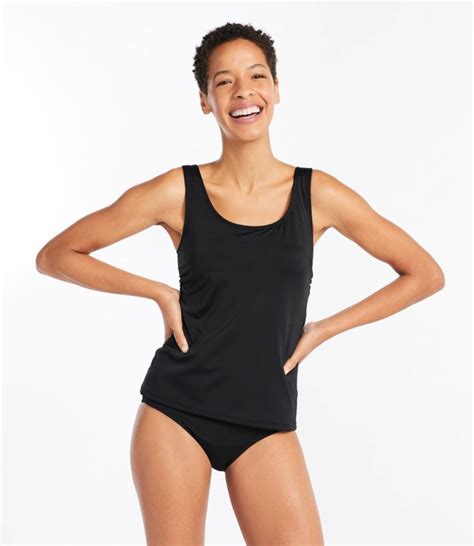 Womens Beansport Swimwear Tankini Top Scoopneck Tops At Llbean