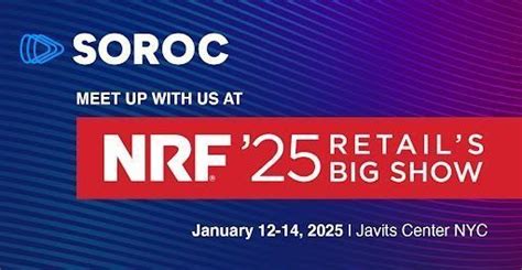 Nrf2025 Nrf Retailit Thebigshow Soroc Technology