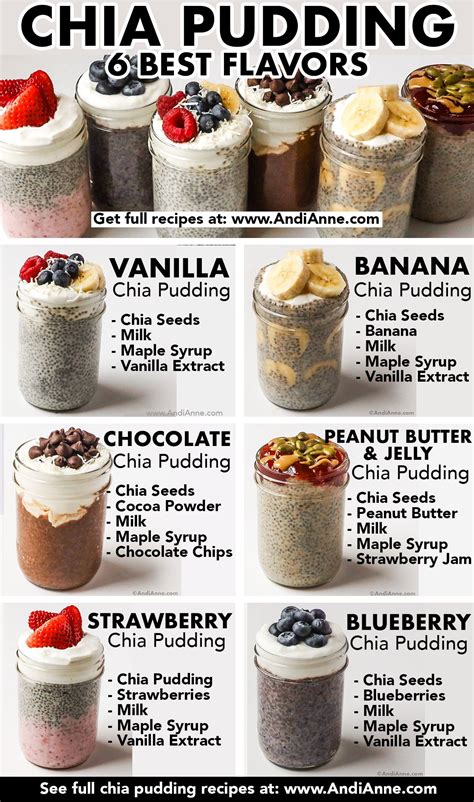 These Chia Pudding Recipes Are Made With Healthy Simple Ingredients