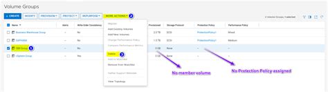 How To Delete Volume Groups In Powerstore Storageareanetwork